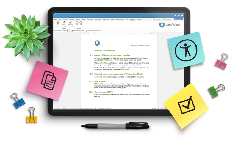 axesWord: Accessible PDFs with a few clicks - axes4